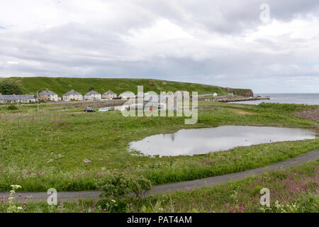 Dunbeath Harbour, the Highlands, Scotland Stock Photo - Alamy