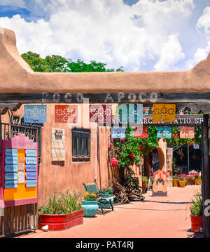 Poco Apoco patio in Old Town,Albuquerque,New Mexico,USA Stock Photo - Alamy