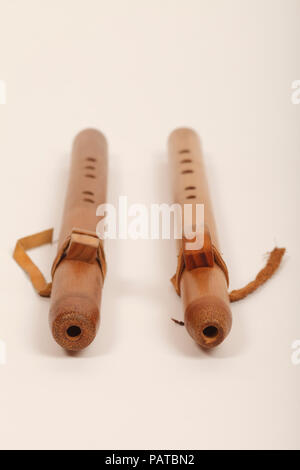 Pentatonic American Indian Bamboo Flute. Cherokee Stock Photo - Alamy