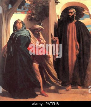 Jezebel, Ahab and Elijah Stock Photo - Alamy