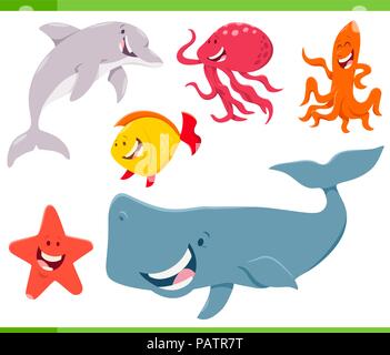 Vector set of cute octopus characters. Set 5 Stock Vector Image & Art ...