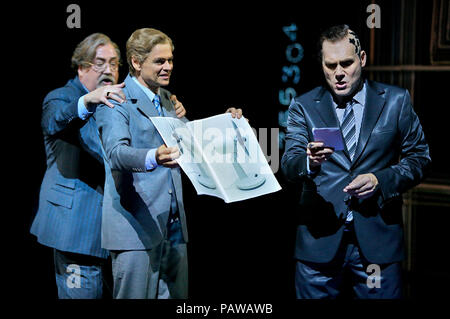 HANDOUT - 21 July 2018, Germany, Bayreuth: 'The Flying Dutchman ...