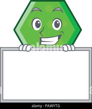 Grinning octagon character cartoon style Stock Vector Image & Art - Alamy