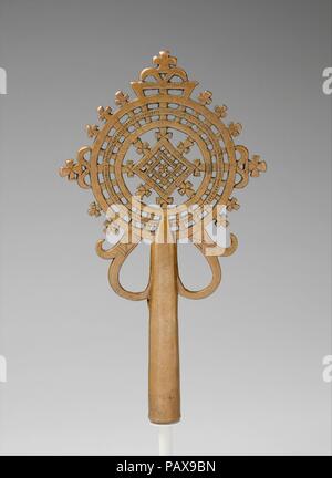 Processional Cross, 15th century, Ethiopia, Central and Northern ...