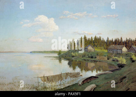 Lake by Isaac Levitan Stock Photo - Alamy
