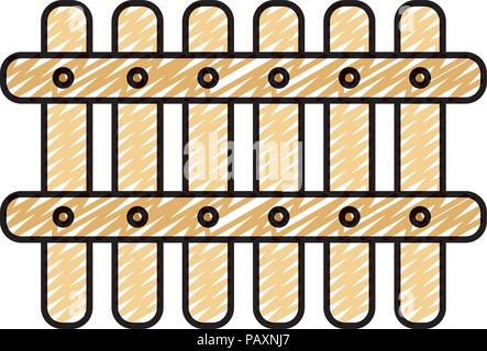 doodle wood grillage structure texture design Stock Vector Image & Art ...