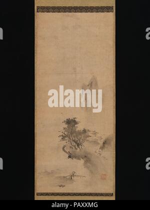 Splashed-Ink Landscape, 破墨山水図, Muromachi period (1392–1573), early 16th ...