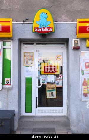"Zabka" chain convenience store Stock Photo - Alamy