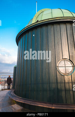 Observatory on top of Rundetaarn, or the round tower, 17th century ...