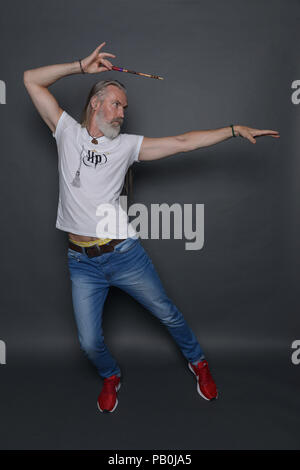 Actor Jon Campling at the DraigCon Harry Potter Convention, The ...