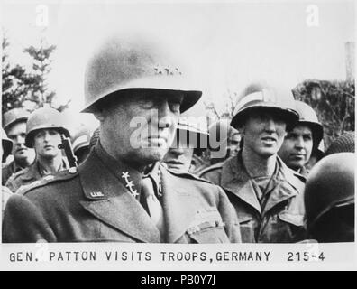 GENERAL GEORGE PATTON, 1940s Stock Photo - Alamy