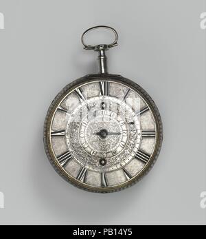 Traveling clock watch with alarm ca. 1680 Watchmaker: Thomas Tompion ...