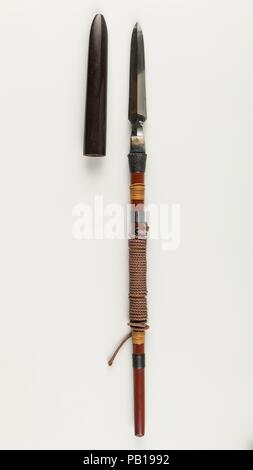 Hand Spear (Nage-yari) or Javelin (Te-yari) with Sheath MET LC-36 25 ...