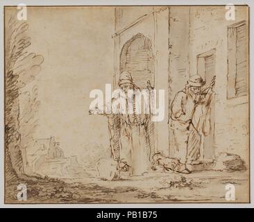 The blind Tobit 1651 by Rembrandt Stock Photo - Alamy