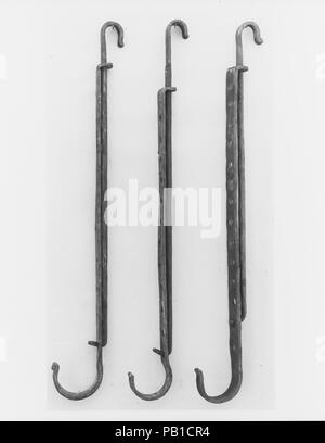 Trammel, 18th century, Iron, H. 40 in. (101.6 cm), Metal, The trammel ...