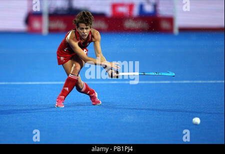 England's Anna Toman in action during the national Vitality Women's ...