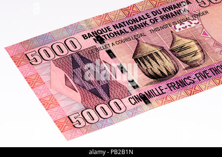 5000 Rwandan francs of Rwanda. Rwandan francs is the national currency ...