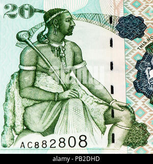 20 Lesotho loti bank note. Lesotho loti is the national currency of ...