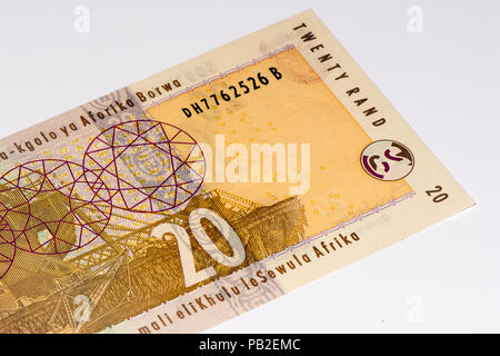 South Africa 20 Rand Bank Note Stock Photo: 75138442 - Alamy