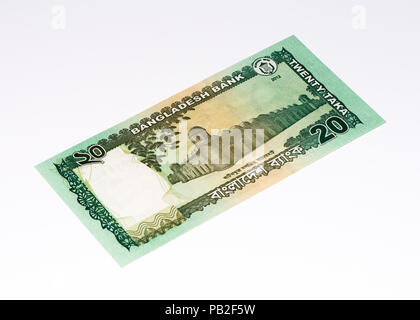 20 taka bank note. Taka is the national currency of Bangladesh Stock ...