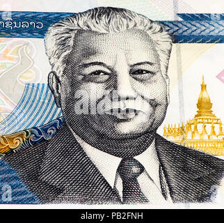 10000 kip bank note. Kip is the national currency of Laos Stock Photo ...