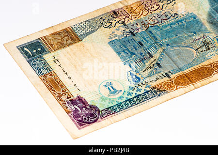 100 Syrian pounds banc note. Syrian pound is the national currency of ...