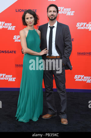 Miriam Novak and Daniel Hackbarth at the Los Angeles premiere of "The ...