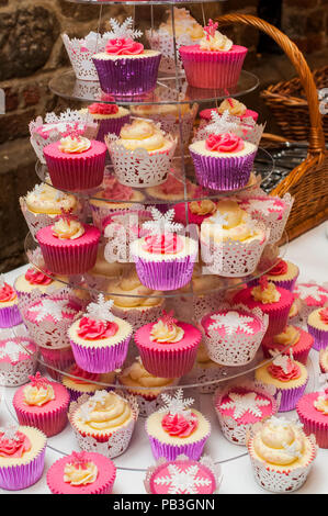 beautiful decorated cupcakes Stock Photo - Alamy