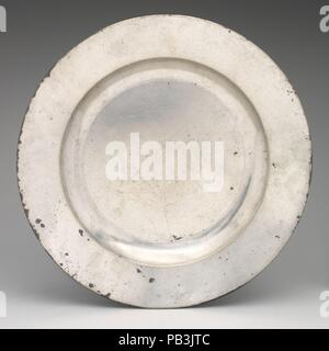 Plate 18th century British. Plate. British. 18th century. Pewter ...