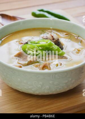 Korean food Sundae soup, sundae gukbap Stock Photo - Alamy