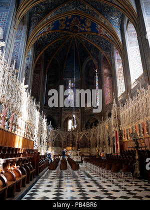 The Ceiling of Saint-Cecile Cathedral in Albi France Stock Photo - Alamy