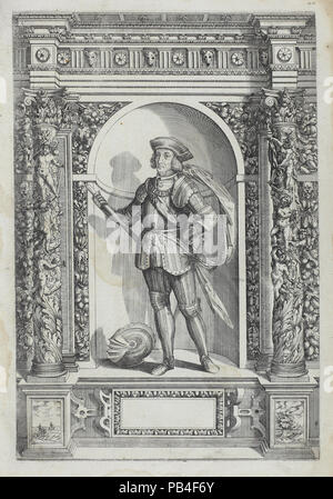 Plate 8 from Augustissimorium Imperatorum Regum Stock Photo - Alamy