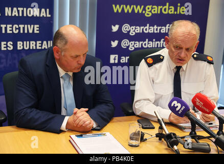 Detective Chief Supt Declan Daly (left) and Assistant Commissioner John ...