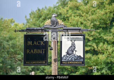 River Arun by the Black Rabbit, Arundel Stock Photo - Alamy
