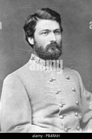 Confederate General Robert E Lee with son Custis (left) and aide Walter ...