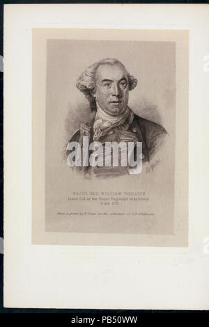 Major General William Phillips, Lieut. Col. of the Royal Regiment of ...