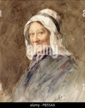 Kerr Henry Wright - the White Bonnet - British School - 19th Century ...