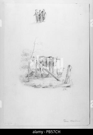Landscape (from McGuire Scrapbook). Artist: Charles Lanman (1819-1895 ...
