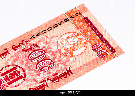 10 mongo bank note. Mongo is the former currency of Mongolia Stock ...
