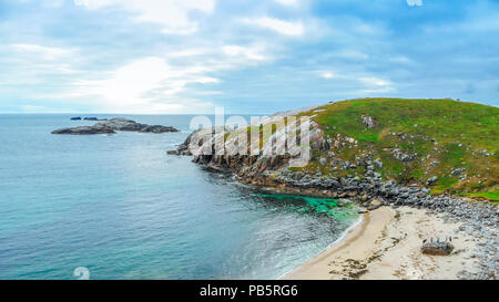 Sheigra beach in Scotland - beautiful landscape Stock Photo: 213413890 ...