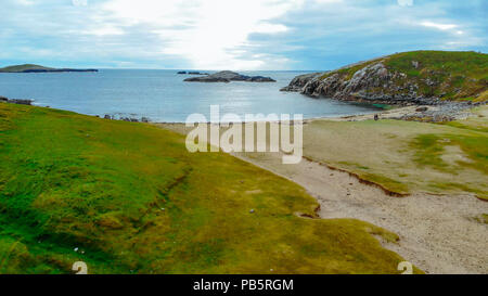 Beautiful Sheigra Beach and cliffs at Shegra North Scotland Stock Photo ...
