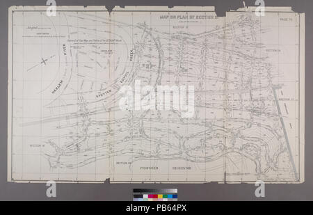Section 21 of Final Maps and Profiles, of the 23rd & 24th Wards Stock ...
