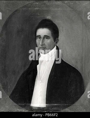 Portrait of Gentleman Daniel Coker by Joshua Johnson Stock Photo - Alamy