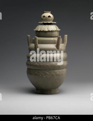 Burial Urns and other vessels in Pickering Museum from the book ' The ...