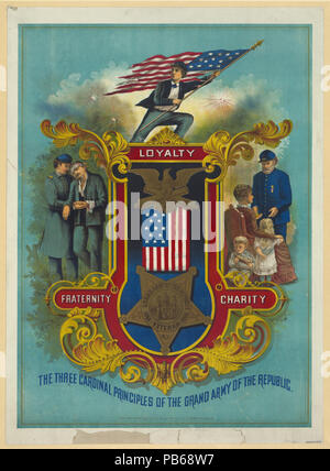 The three cardinal principles of the grand army of the repub Stock ...