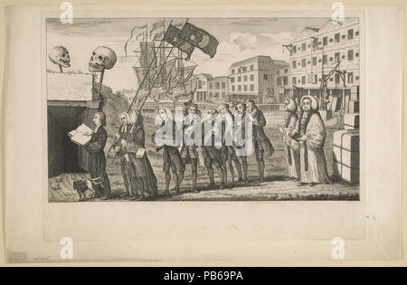The Repeal, or the Funeral of Miss Ame Stamp 1766 Anonymous, British ...