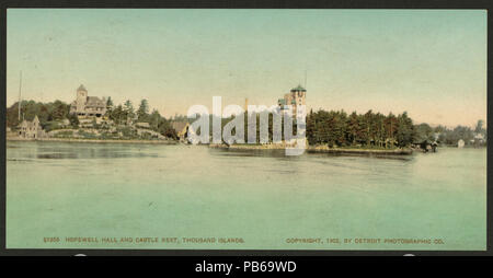Hopewell Hall and Castle Rest, Thousand Islands Stock Photo - Alamy