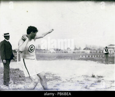Ralph W. Rose, a shot put athlete from the Chicago Athletic Association ...