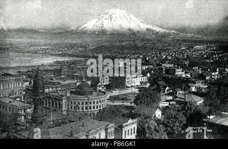 Tacoma, Washington 1914 Stock Photo - Alamy