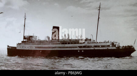 The Isle of Mann Steam Packet Company catamaran the Manannan in the ...
